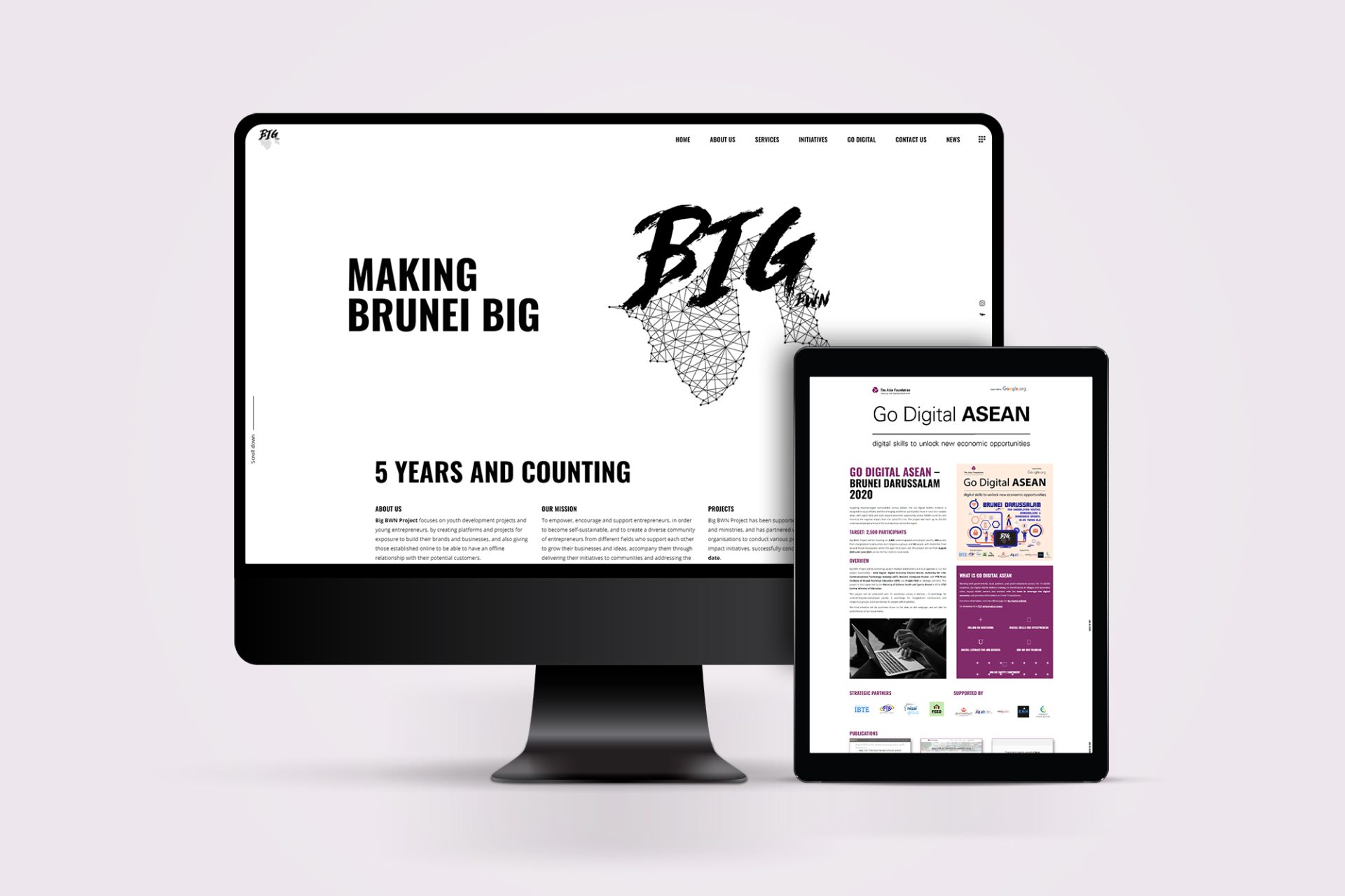 Big BWN website | Brunei Website Development